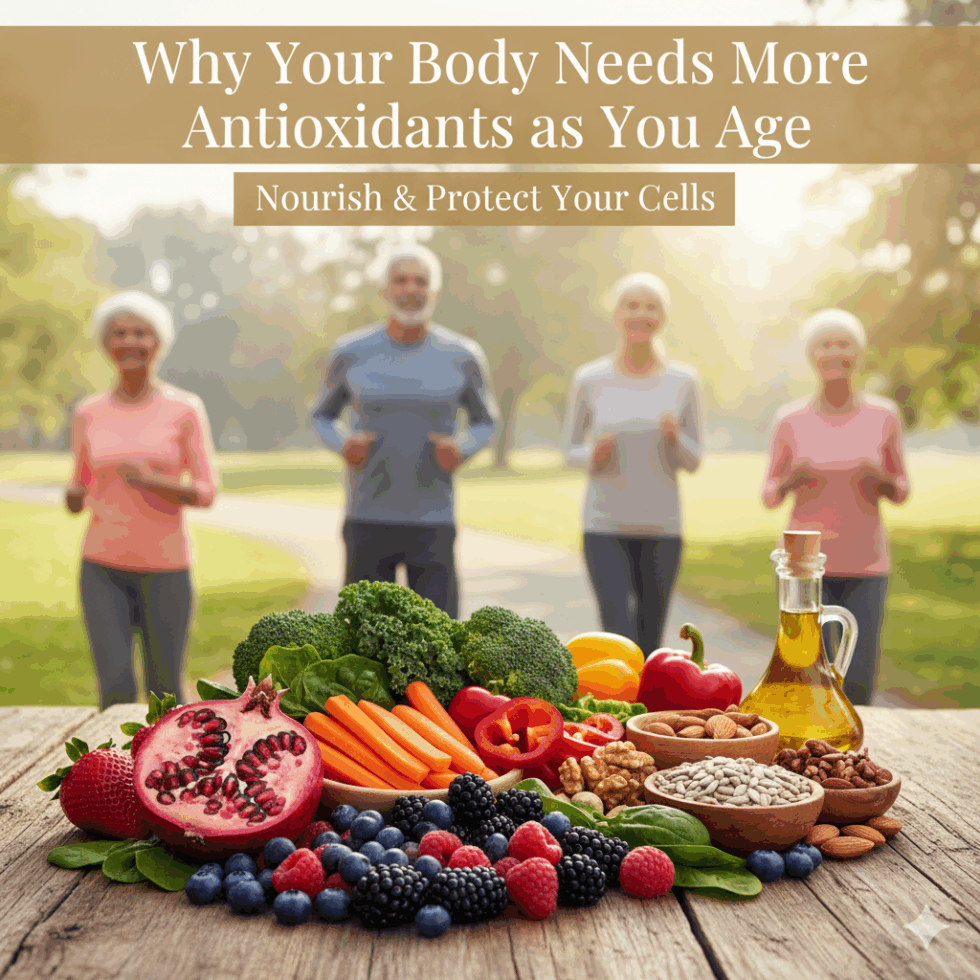 Why Your Body Needs More Antioxidants as You Age | Herbal Pharmacist